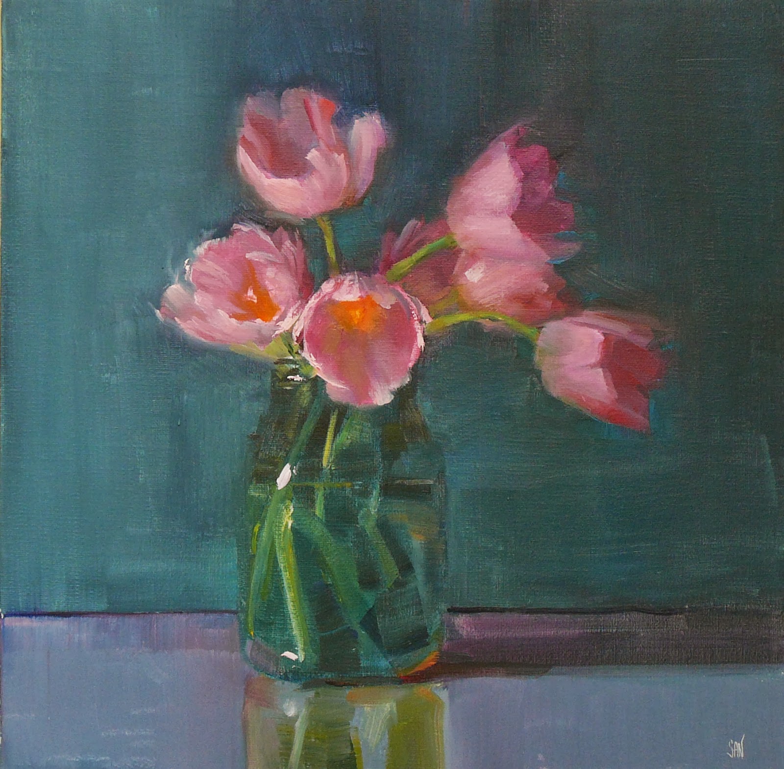 Susan Nally: A Painter's Journal: Tulips