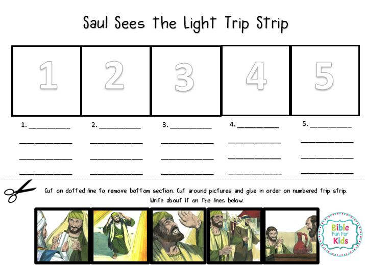 Saul Lost His Vision! | Bible Fun For Kids