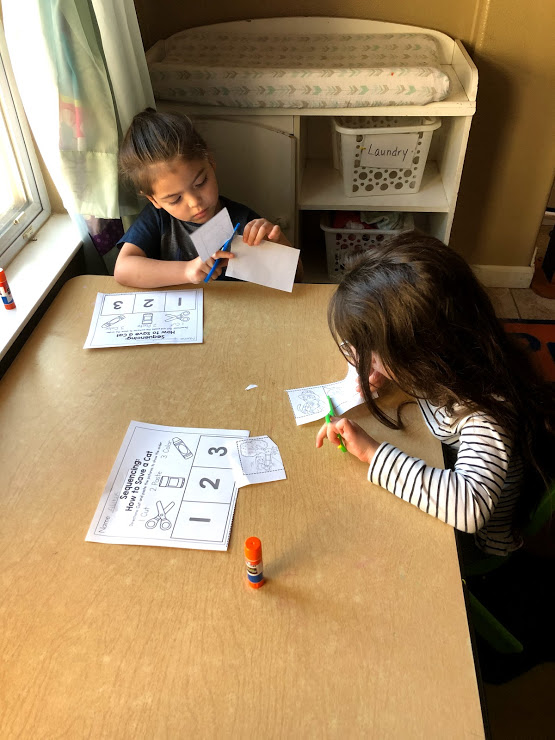Miss Kim's Daycare: Homework time