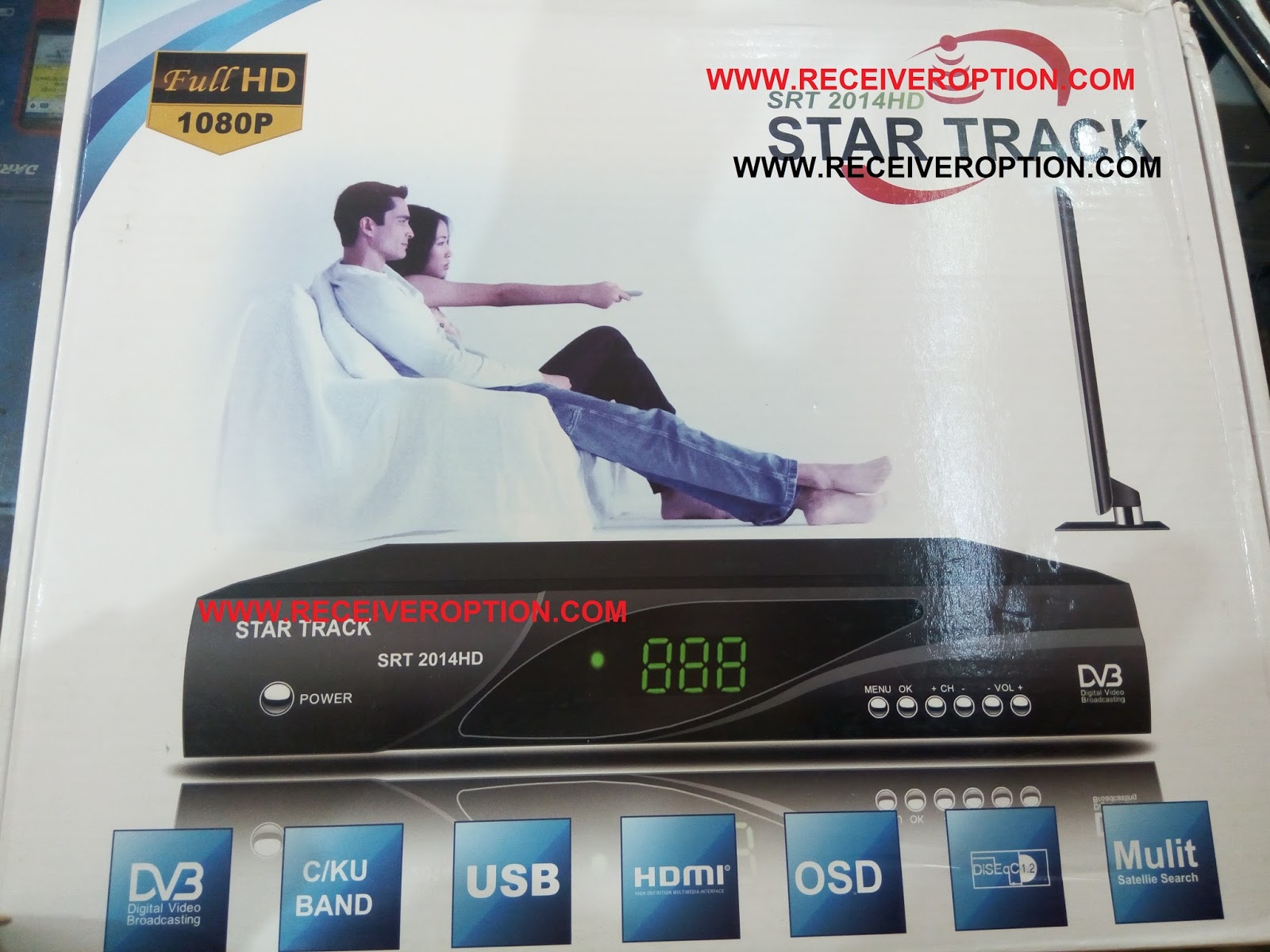 STAR TRACK SRT 2014HD RECEIVER BISS KEY OPTION - How To Enter Biss key ...