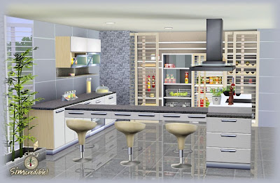 My Sims 3 Blog: Form & Function Kitchen, Pantry and Clutter Set by ...