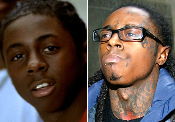 Purple Juicy: Photos Of Tattooed Celebrities Before They Were Tattooed