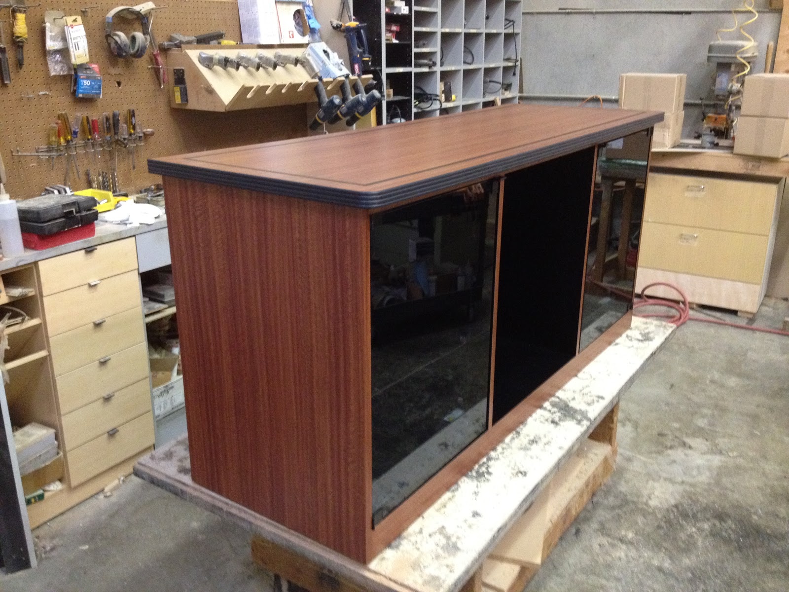 Custom Conference Tables: Unusual T-Shaped Custom Board Room Table