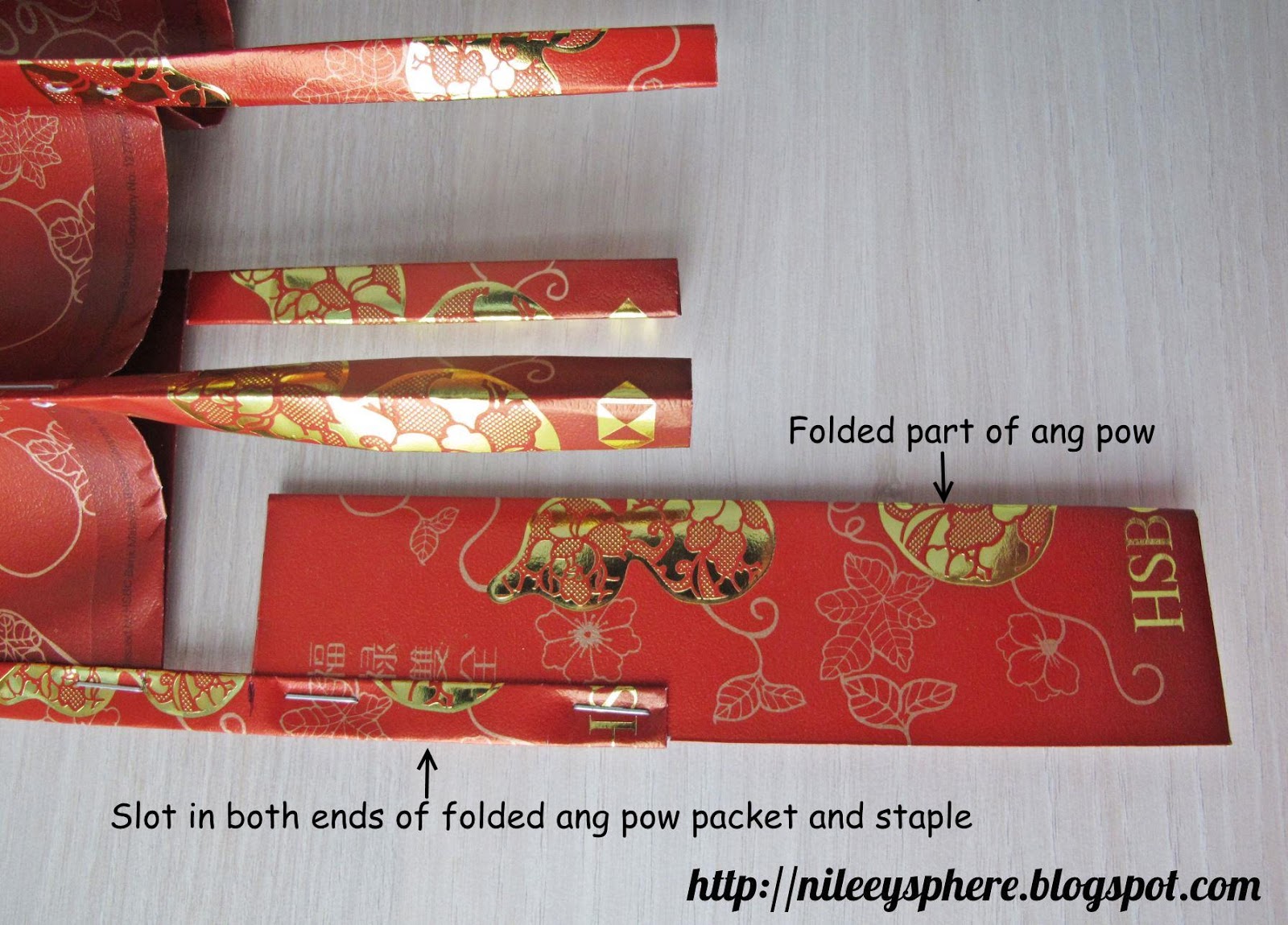 Ang Pow Packet Fan Ornament 红包扇子