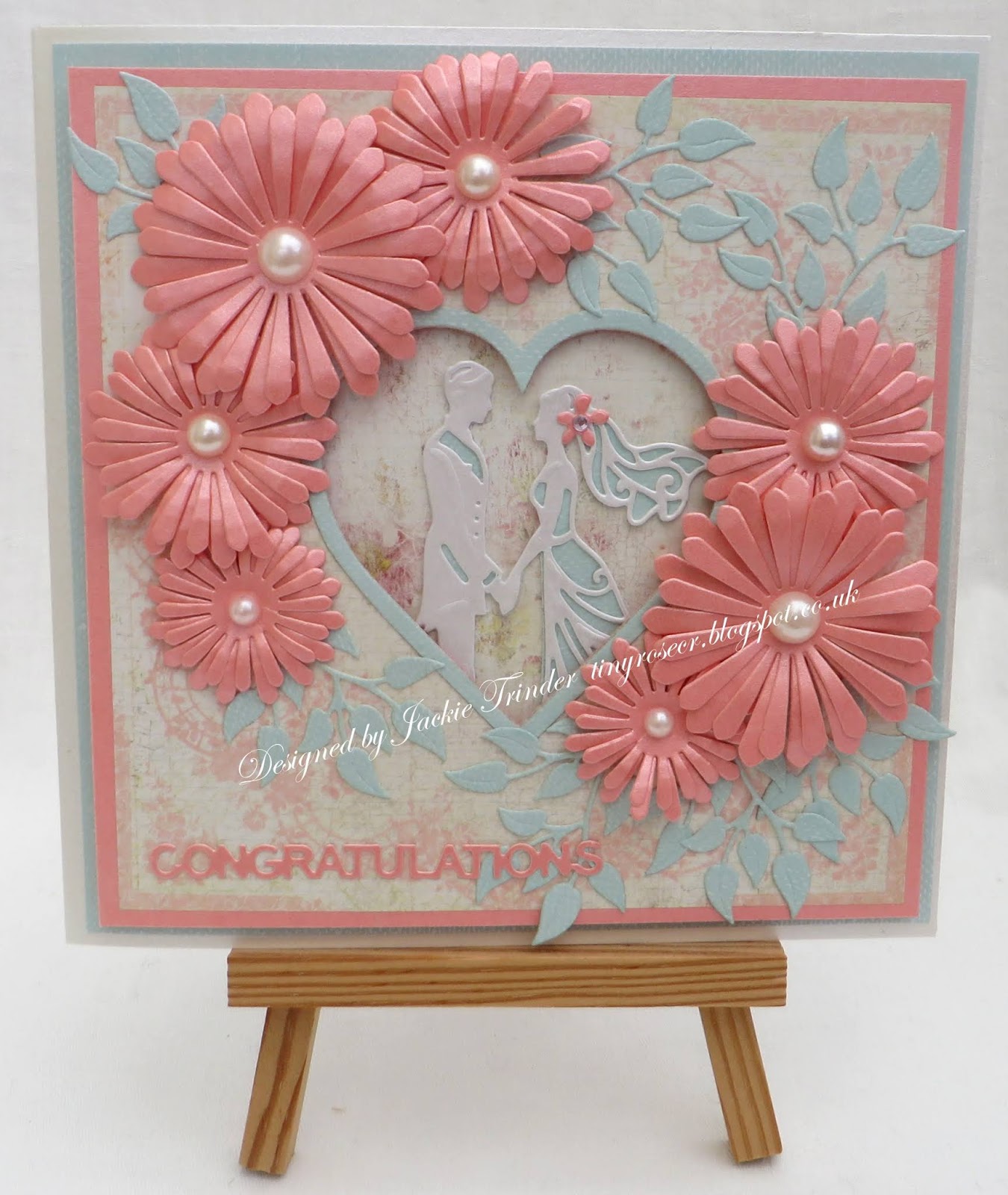Tinyrose's Craft Room: Wedding Card