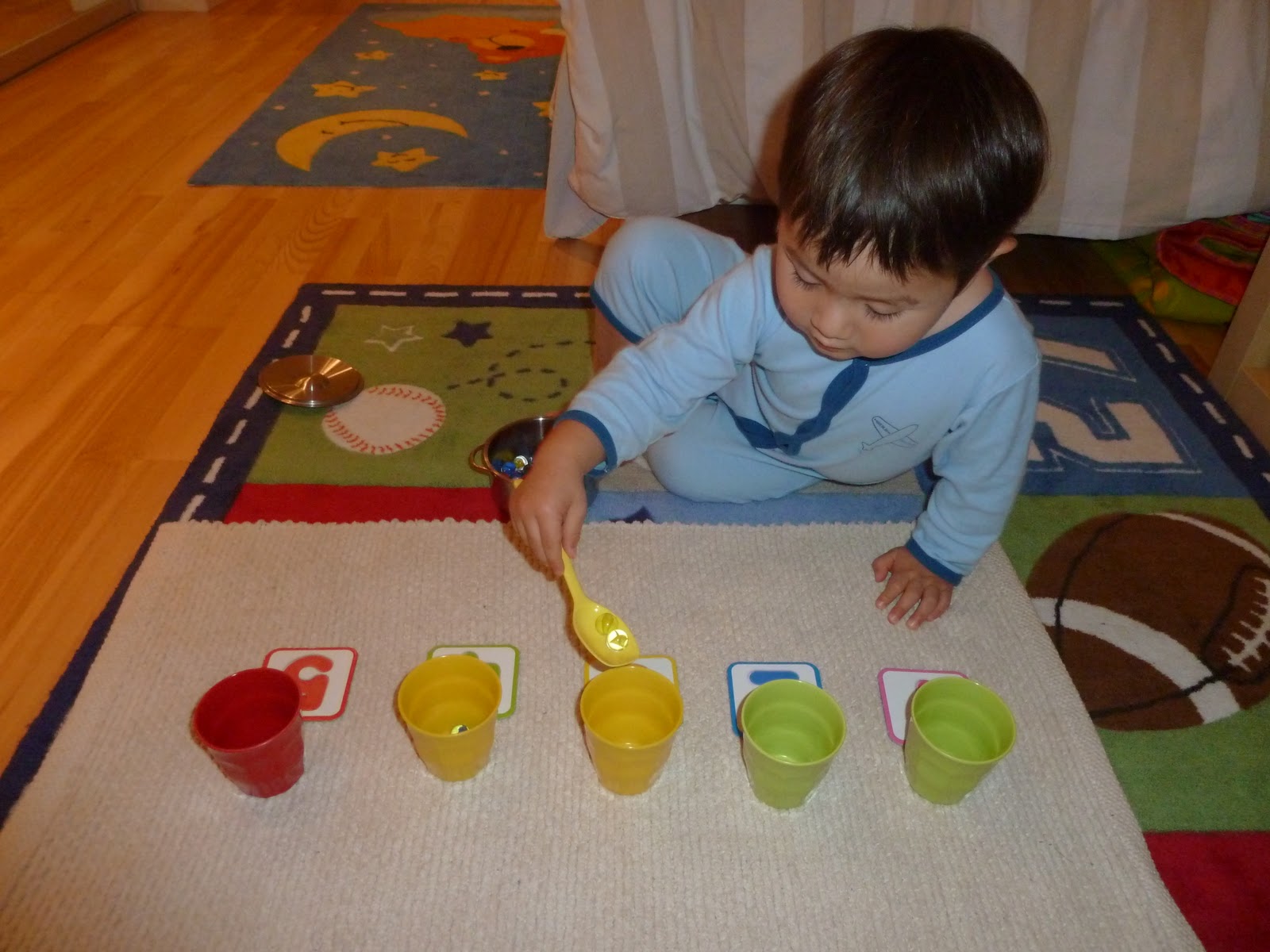 Family FECS: Montessori Activity: Teaching Counting & Numeral ...