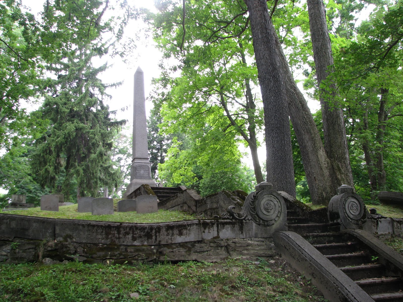 Southern Tier Cemeteries: Tombstone Tuesday - The Pratt Plot