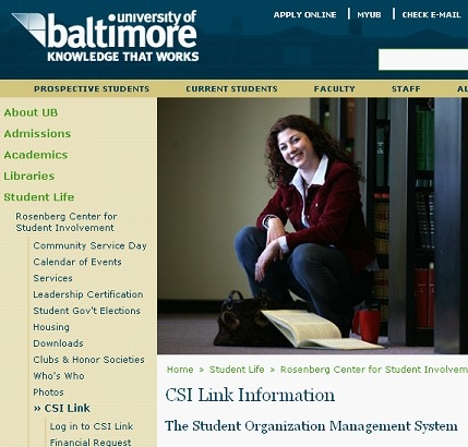 History of All Logos: All University of Baltimore Logos