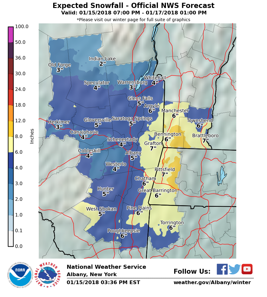 Greylock Snow Day: Storm Approaches; Snow Begins Tomorrow Before Noon