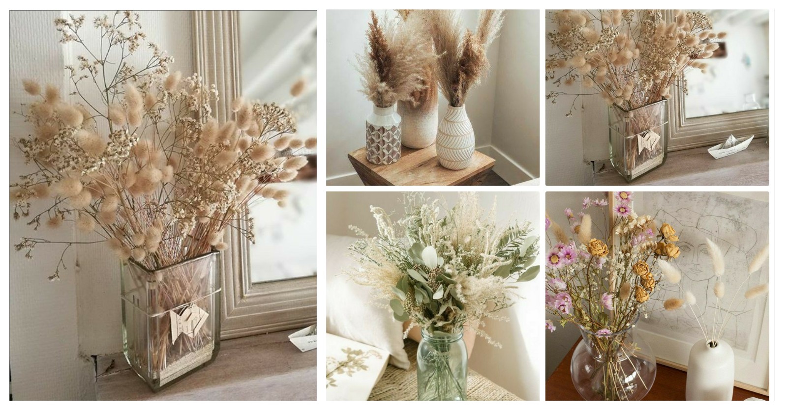 Mi Fiesta Creativa: Crea un sencillo arreglo con espigas y flores secas