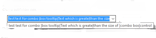Display Tooltip For Combo Box Item Cnet Winforms