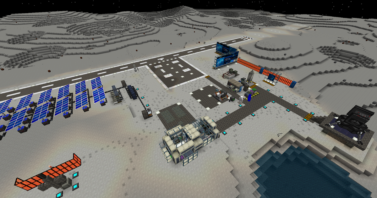 Galacticraft Mars Base