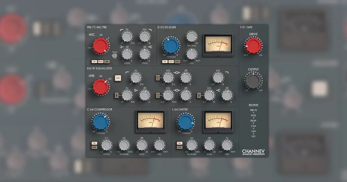 [Actualización] Channev by Analog Obsession 'Channel Strip' (FREE)