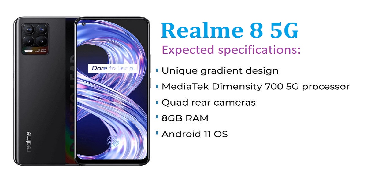 Realme 8 5G India Launch Date Announced: Know Specifications and Price
