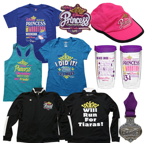 2015 runDisney Princess Half Marathon Merchandise | I Run For Wine