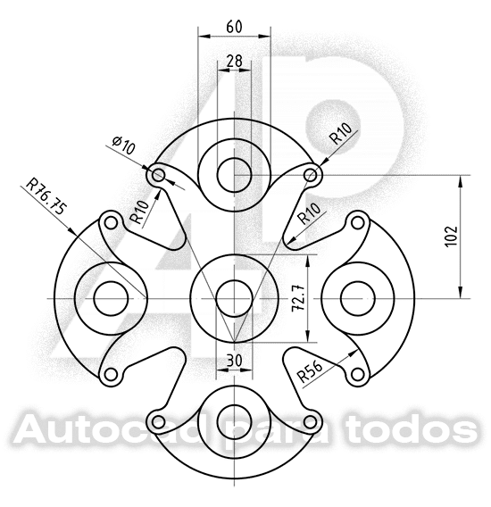 AutoCAD para todos: Aplicando comandos de dibujo y edición en AutoCAD