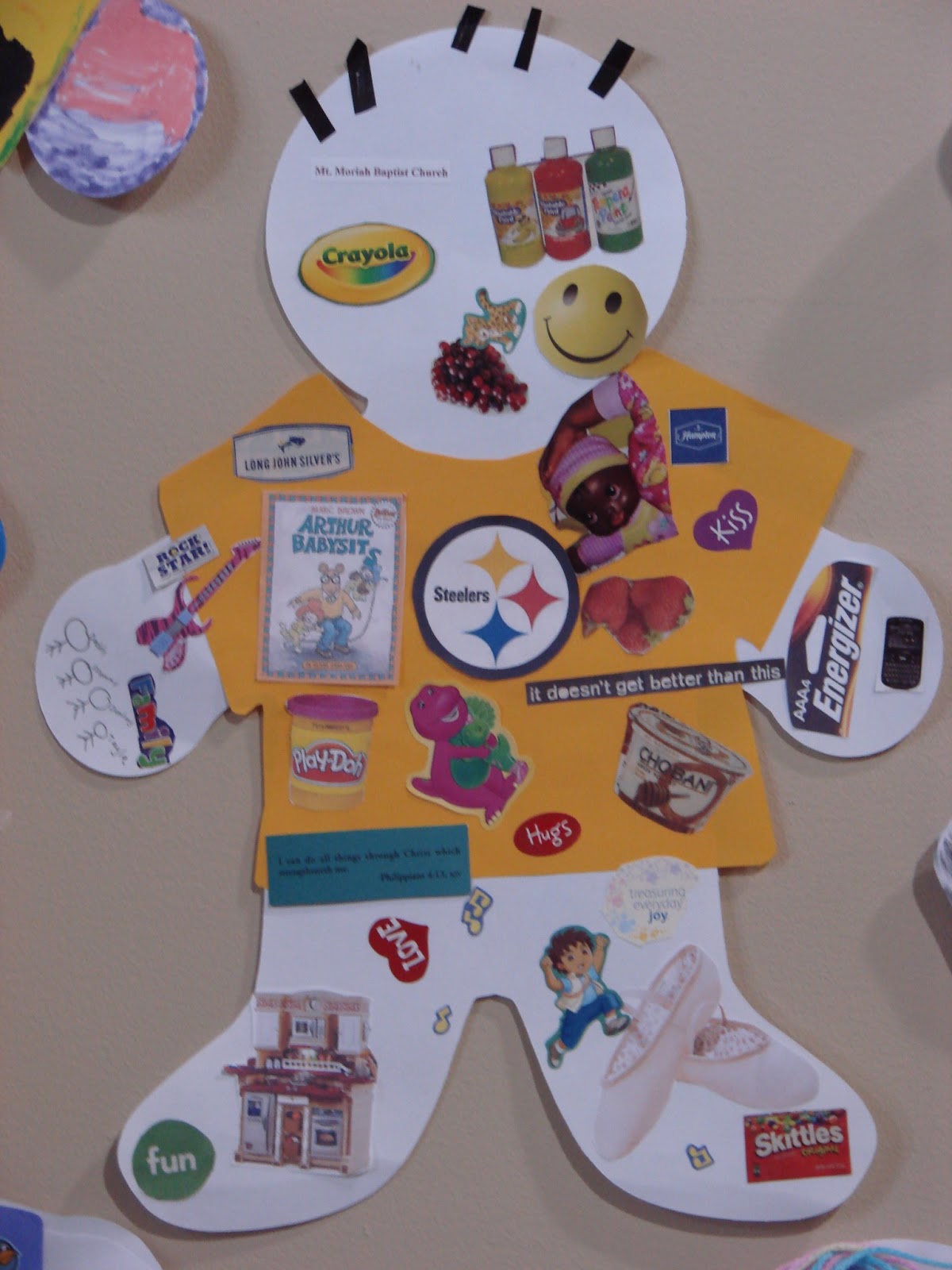 Beautiful Chaos: Preschool: "My Favorites" Project