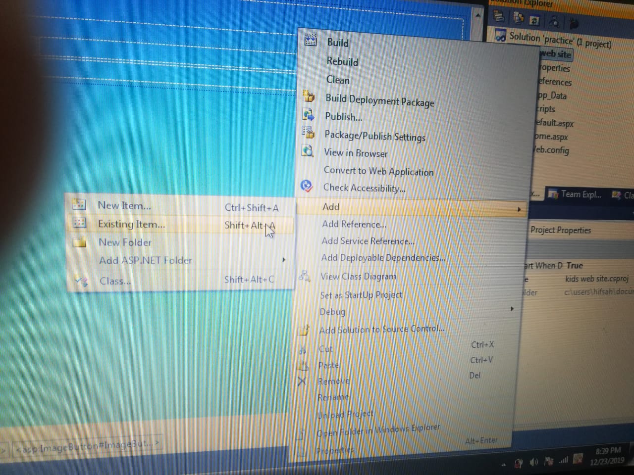 How to create web page on visual studio without coding complete tutorial