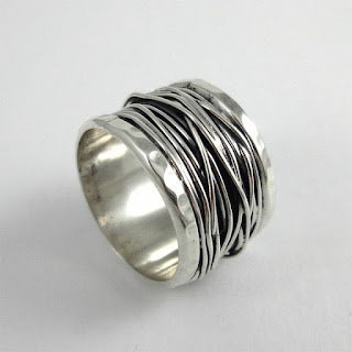 Silver ring bands