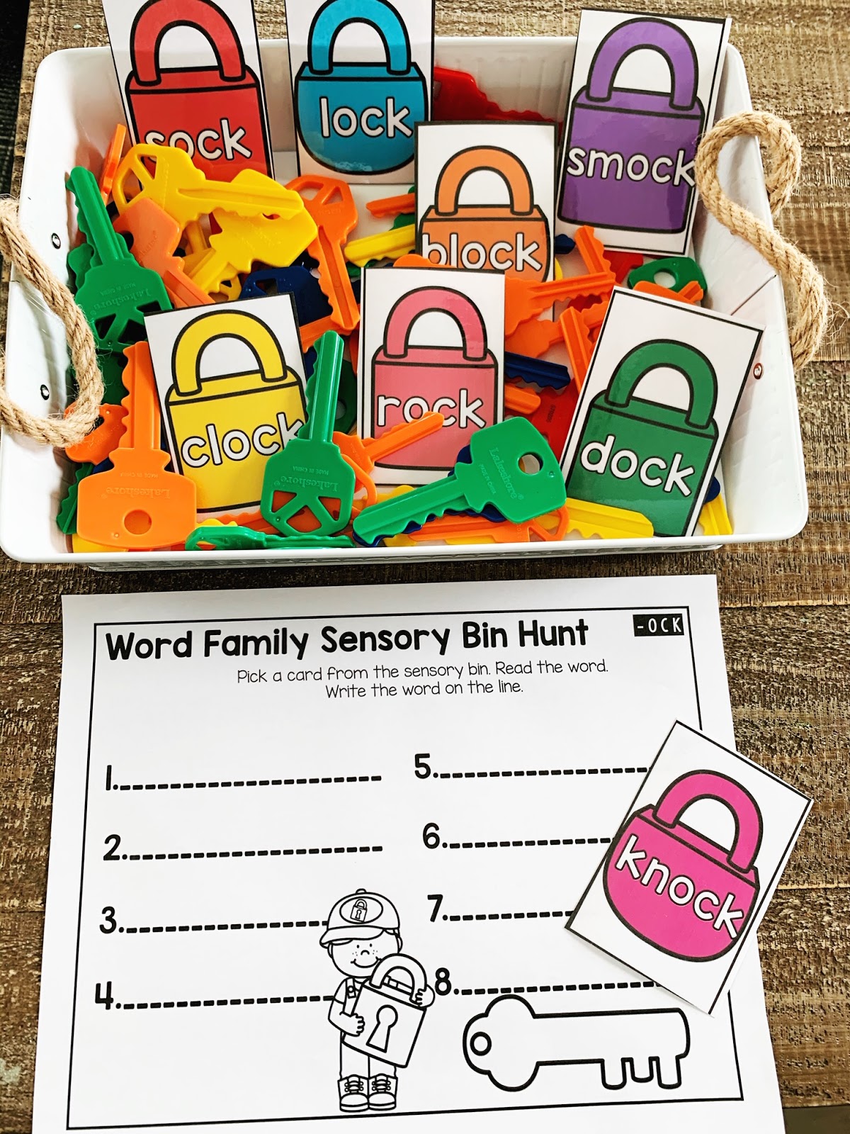 Word Family Bundle | Busy Hands and Minds