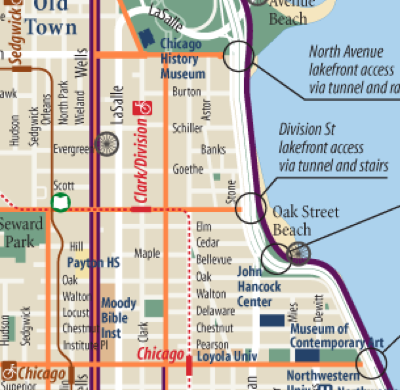 Bike Walk Lincoln Park: New nearby bike lanes on Halsted, Elston and Clark!