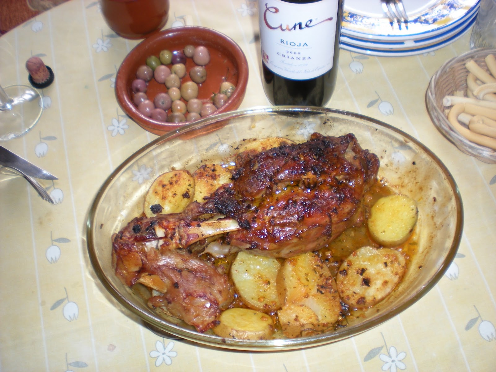 elrincondeatalaya3: Codillo de cerdo al horno.