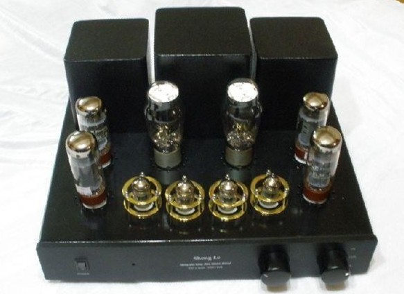 stc mcu-8051 mcu: 12 au7-EL34 25 wx2 push-pull sound system tube amplifiers