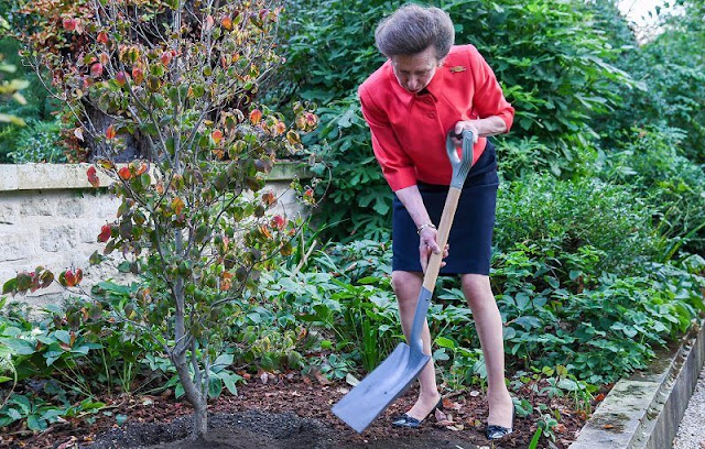 Princess Anne attended the celebrations of the 75th anniversary of UNESCO