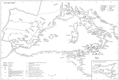 The Inevitable Spark: Maps of Rome, Carthage and the Punic Wars