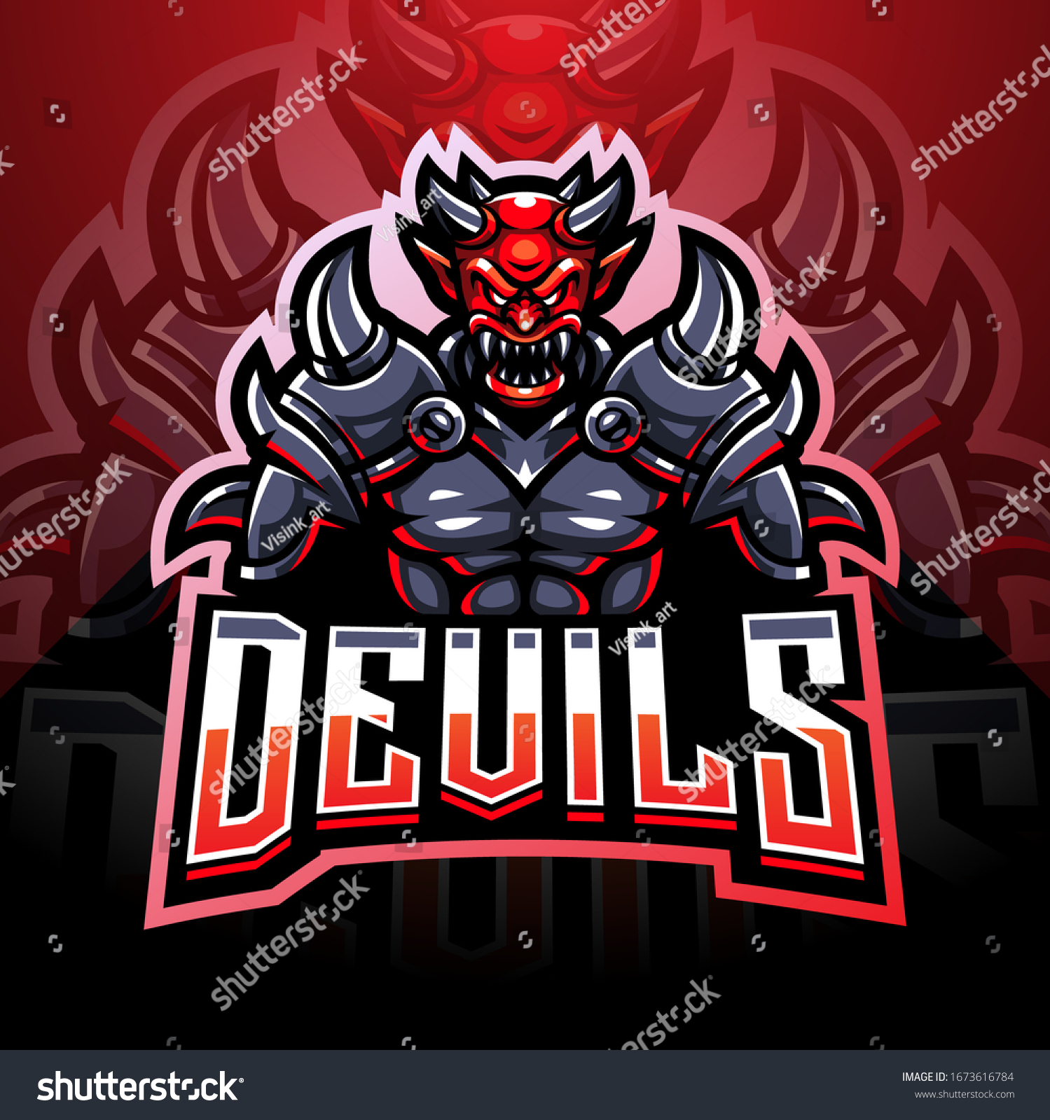 60+ Best Devil Mascot Logo Templates for eSports, Team and Clan