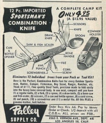 Vintage Outdoors: Old Vintage Knife Ads From Magazines