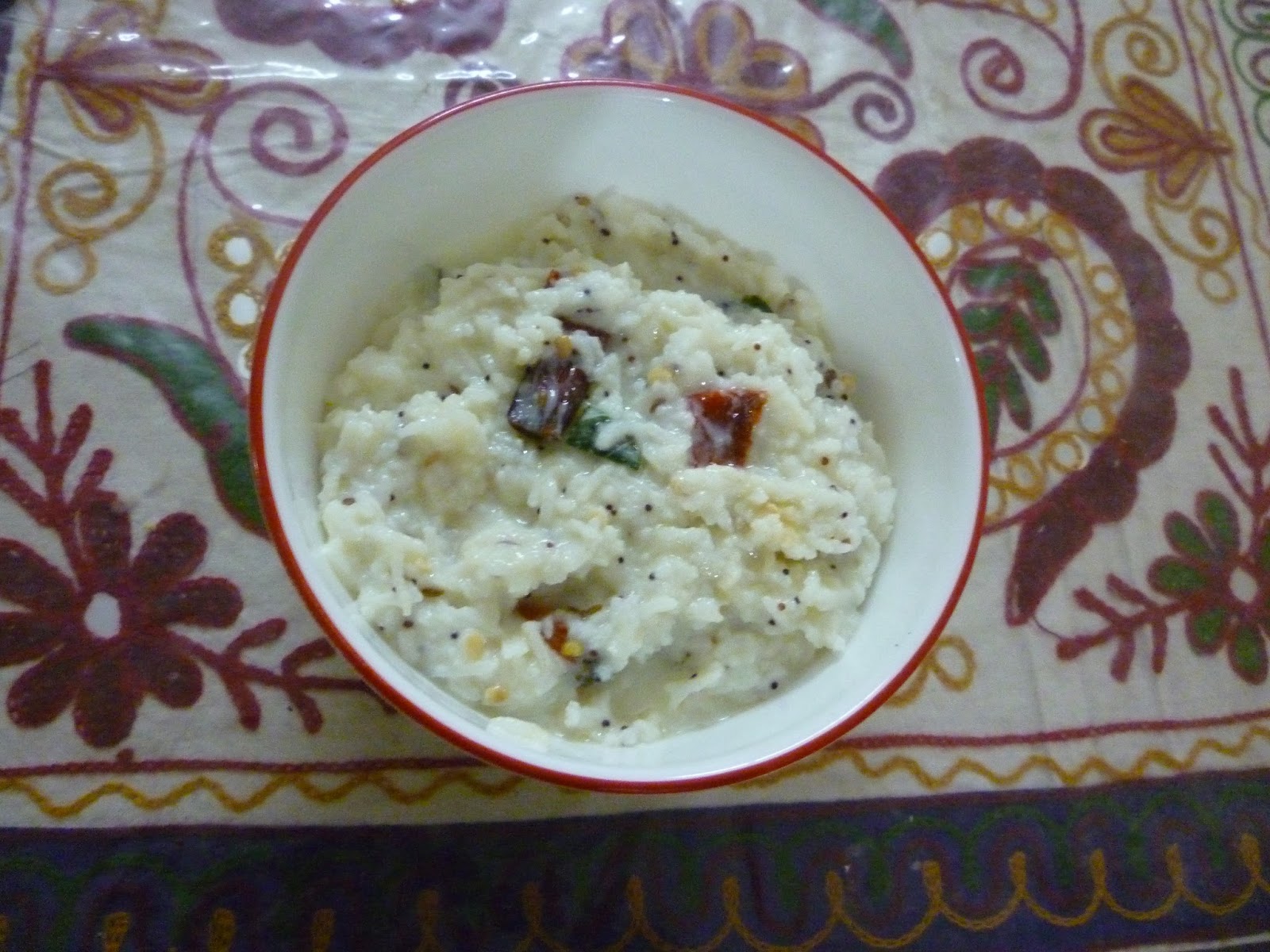 MARWARI RASOI: Curd rice or dahi chawal