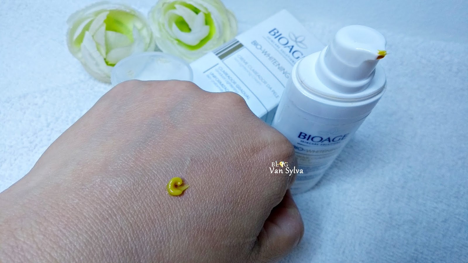 VanSylva: CREME CLAREADOR BIO-WHITENING BIOAGE - PARA MELASMA