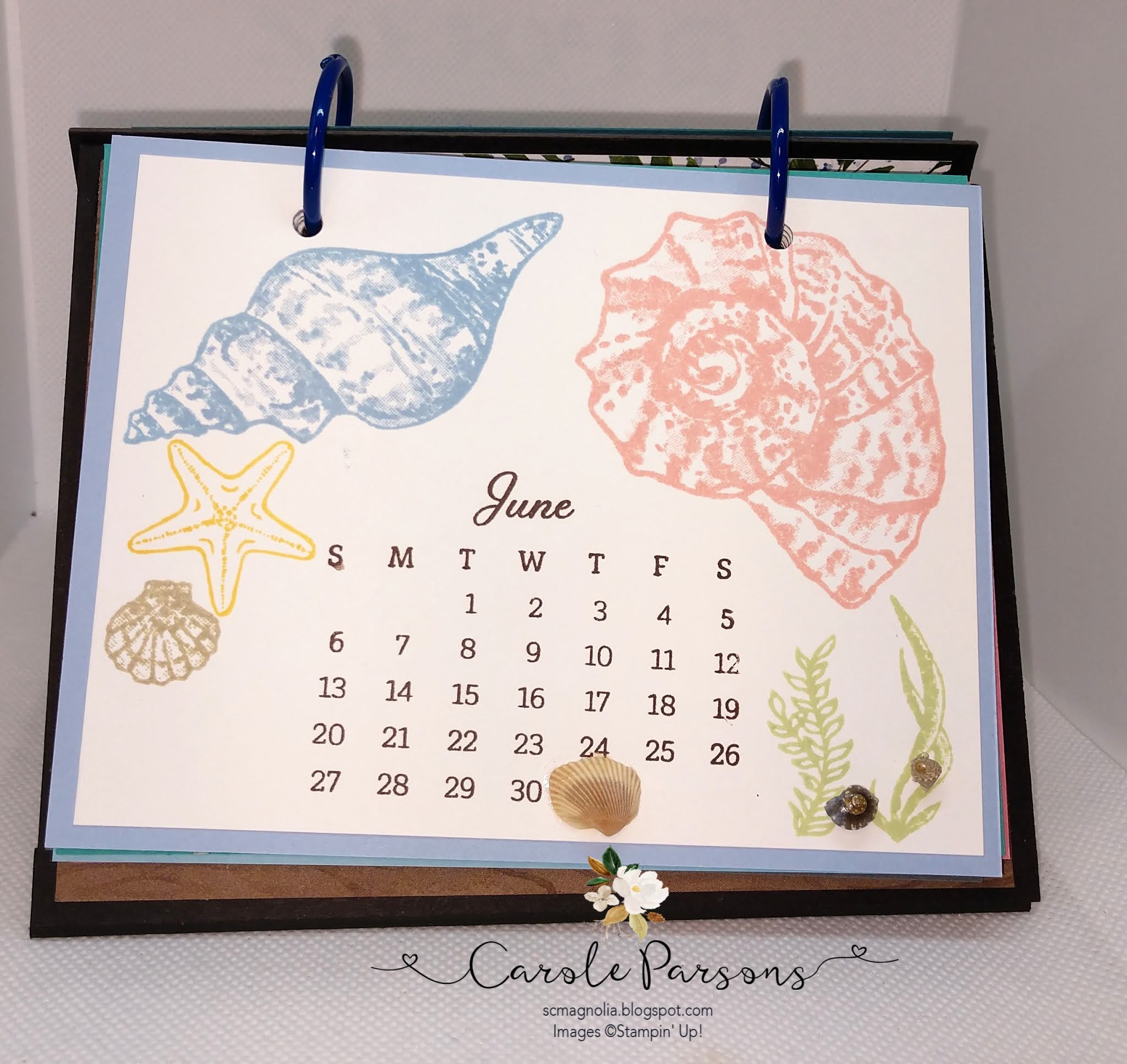 Magnolia's Place: A Calendar Mini Album