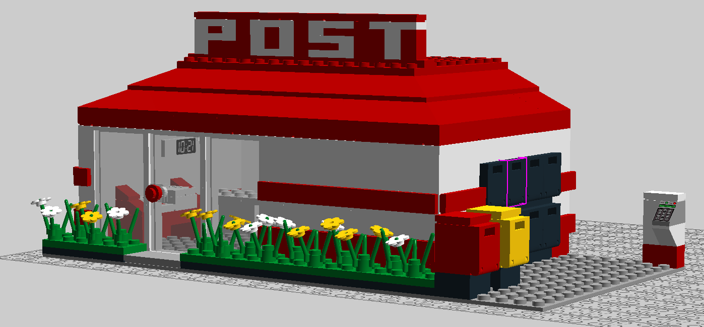 Adventures In Thyme And Spates: Lego Post Office