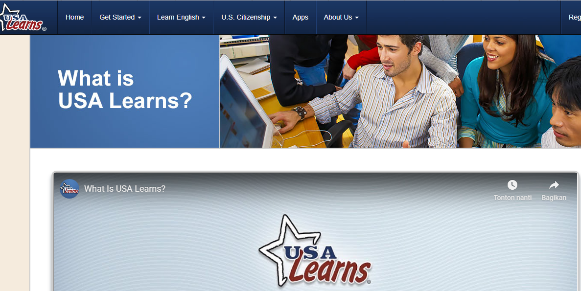 Learn English Language free and online - Berugak Inggris