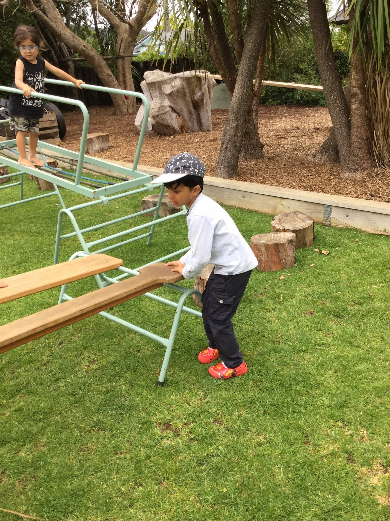 Mairtown Kindergarten: Obstacle Course Learning