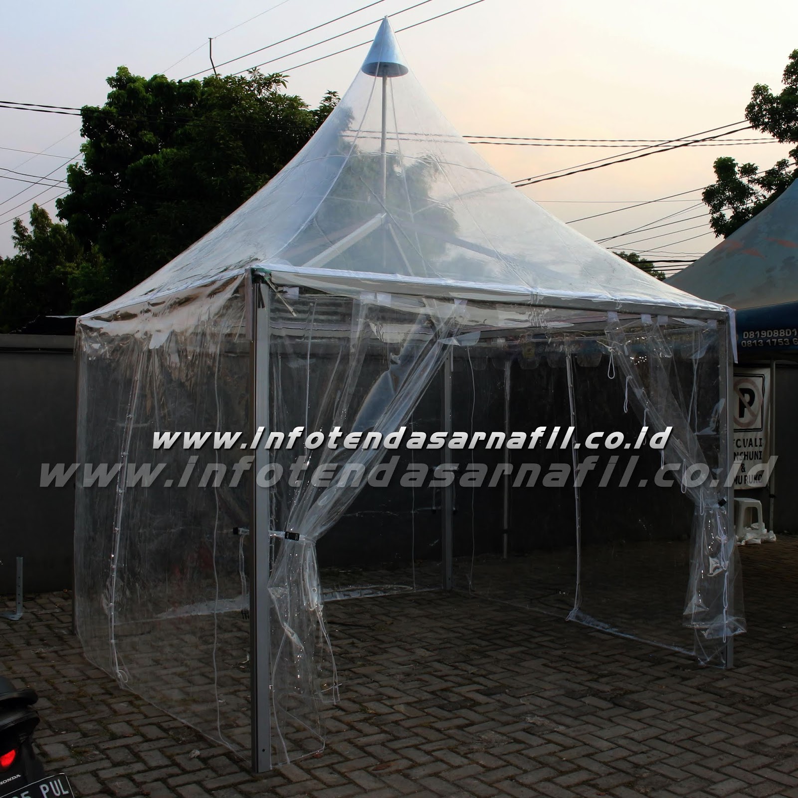 Tenda Sarnafil Transparan / Tenda Transparan