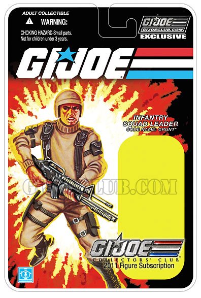That Figures: NEWS: GI Joe Collector Club-Exclusive Figures Card Art