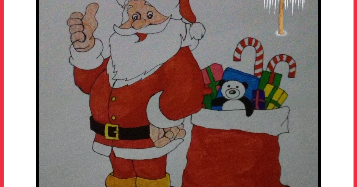 Santa Claus ~ Traditional Design Art