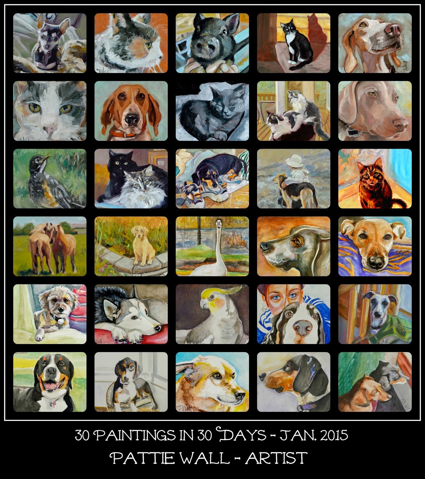 Dust Off the Butterfly: DAY 7 of 30 Paintings in 30 Days