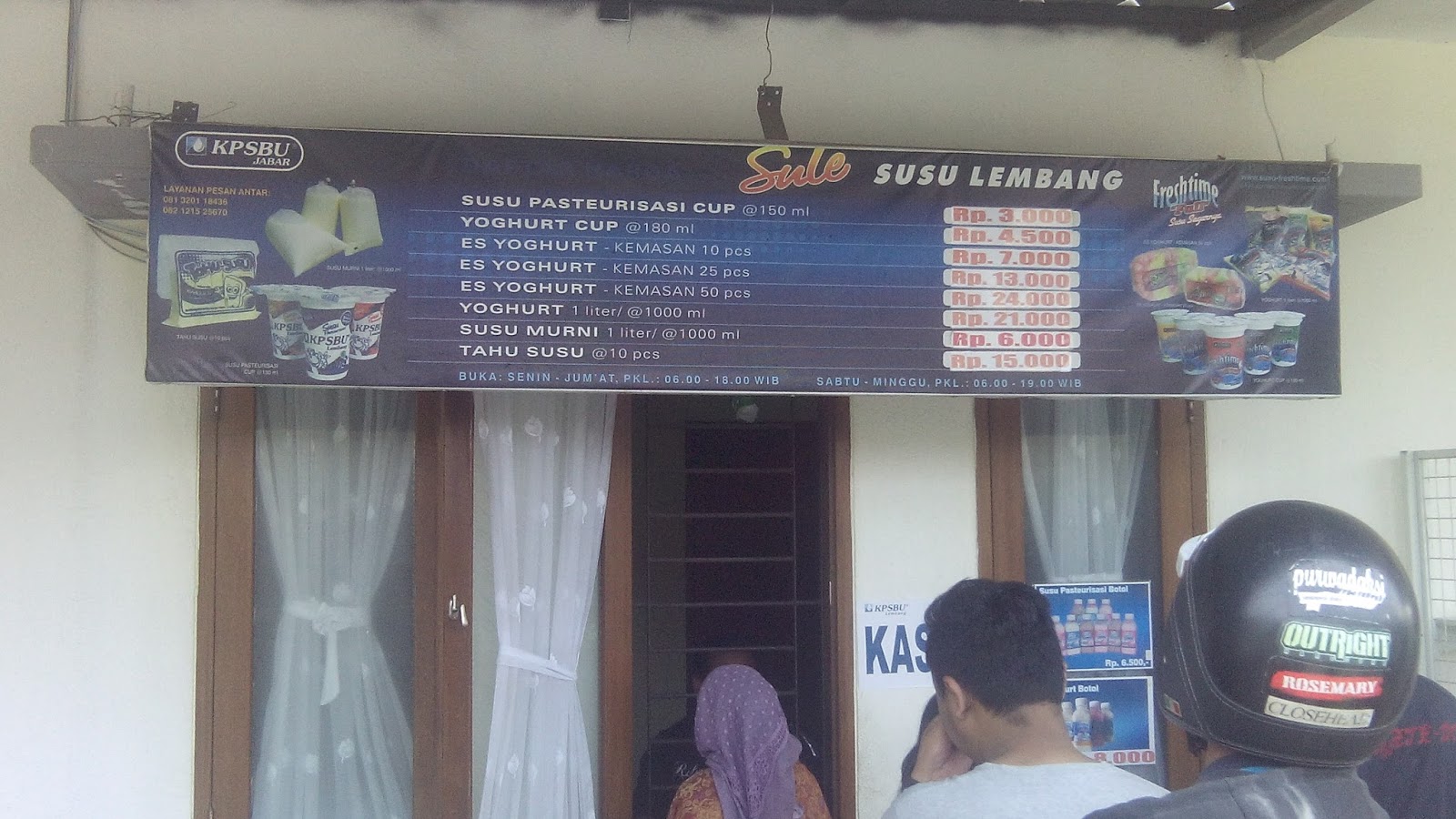 " Cukil - ingataN " : Asyiknya Beli Susu Murni di Koperasi Susu ( KPSBU ...