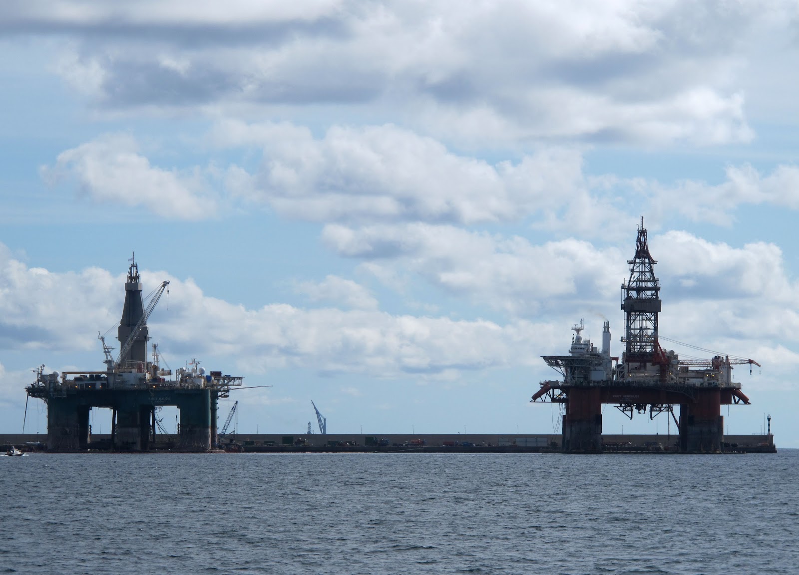 Turismo de Cruceros en Gran Canaria: Fotos Plataformas 'West Hercules ...