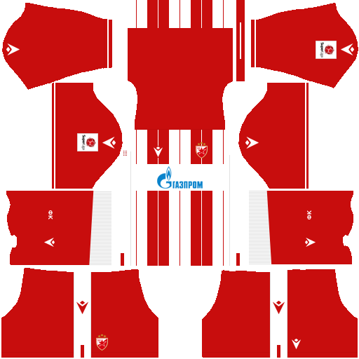 Kits/Uniformes para FTS 15 y Dream League Soccer: Kits/Uniformes Red ...