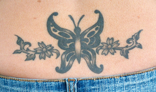 Beautiful Butterfly: butterfly tattoos on lower back | LOWER BACK ...