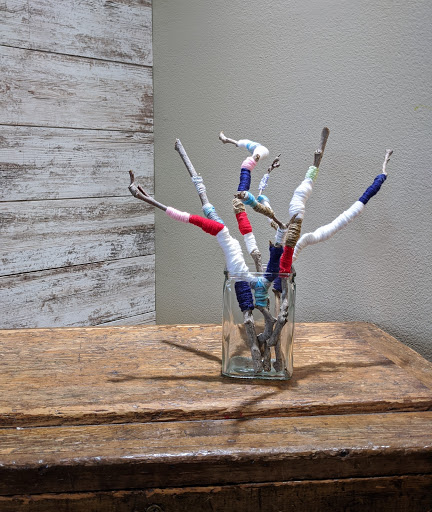 Good Golly, Ms. Molly!: Literally sticks and yarn