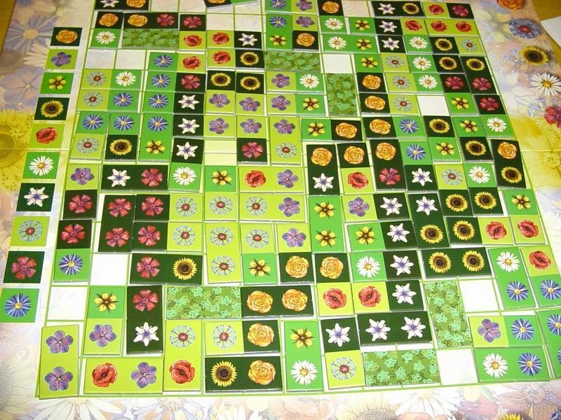 Clube do Tabuleiro de Campinas: Flower power - Versão caseira