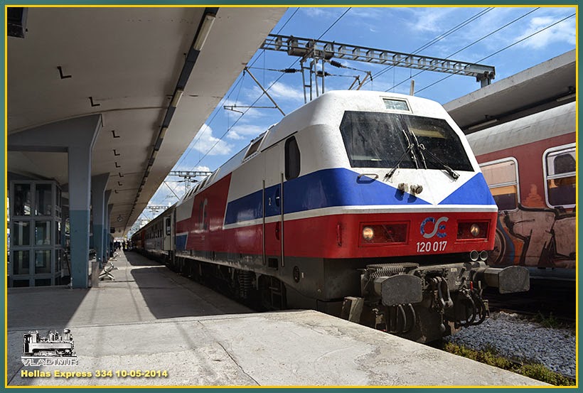 Viajes ferroviarios de ayer, hoy y mañana: De nuevo en tren a Grecia