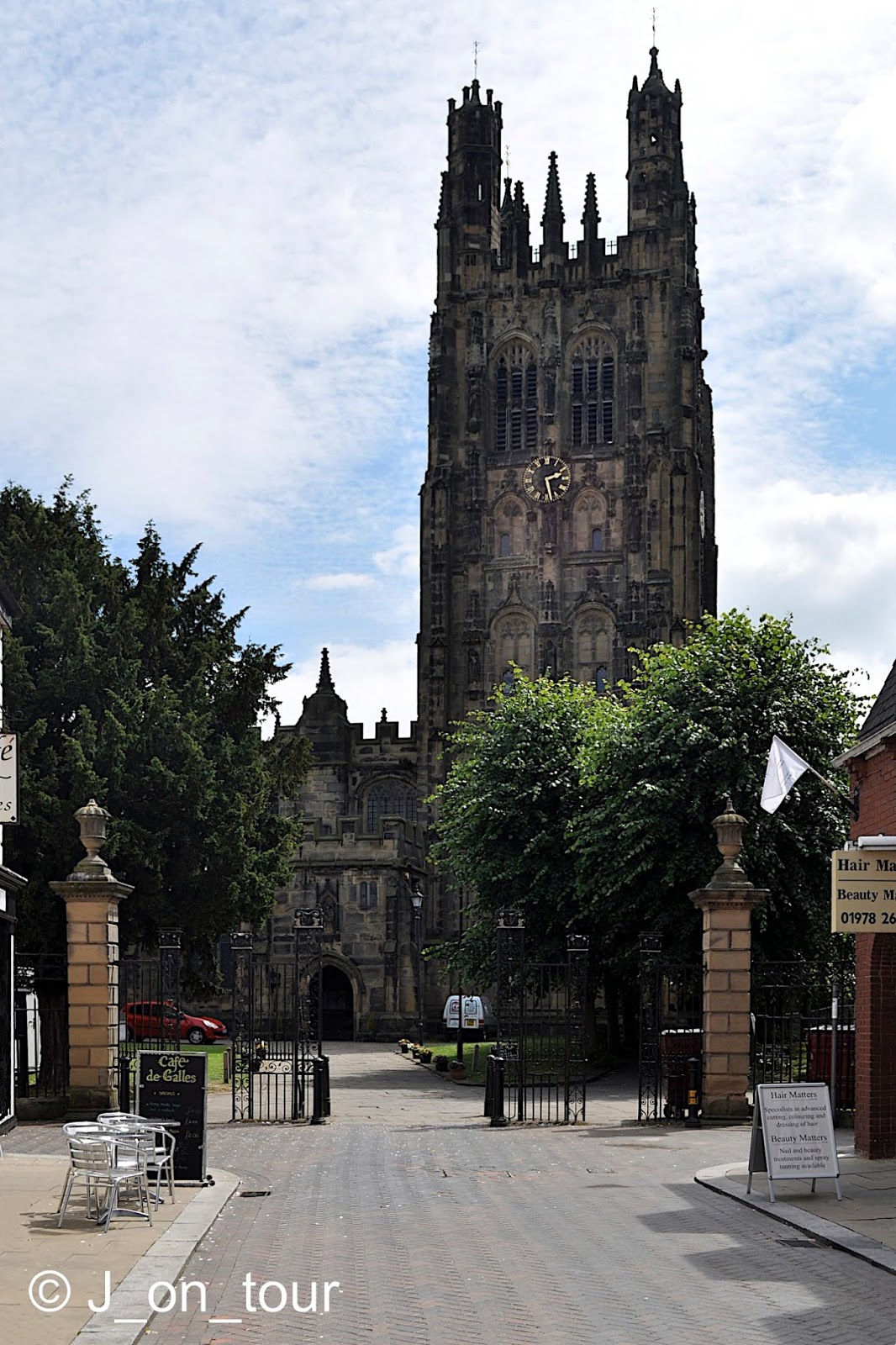 J_on_tour: Wrexham, North Wales